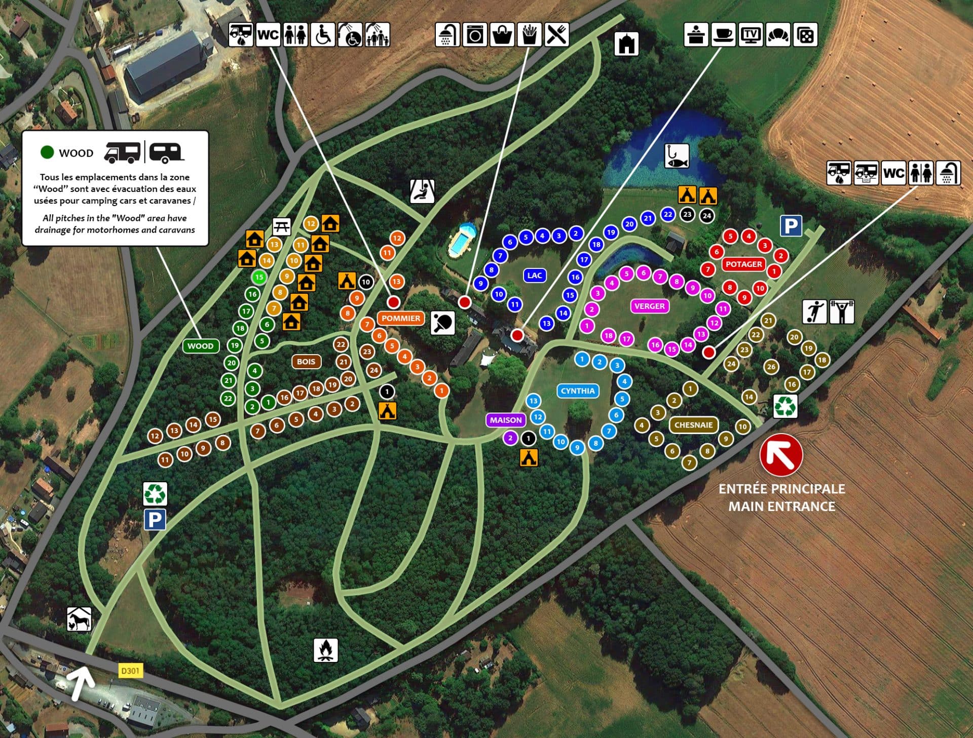 Camping Le Mans - Camping Château de Chanteloup